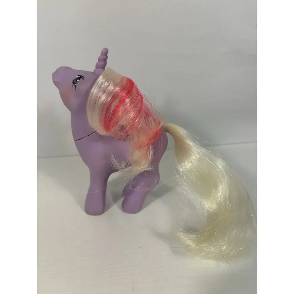 Hasbro | Toys | Vintage My Little Pony G Powder Unicorn Purple ...
